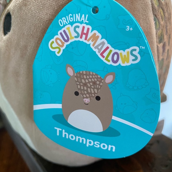 Squishmallows | Toys | Nwt 8 Inch Thompson The Armadillo Squishmallow | Poshmark
